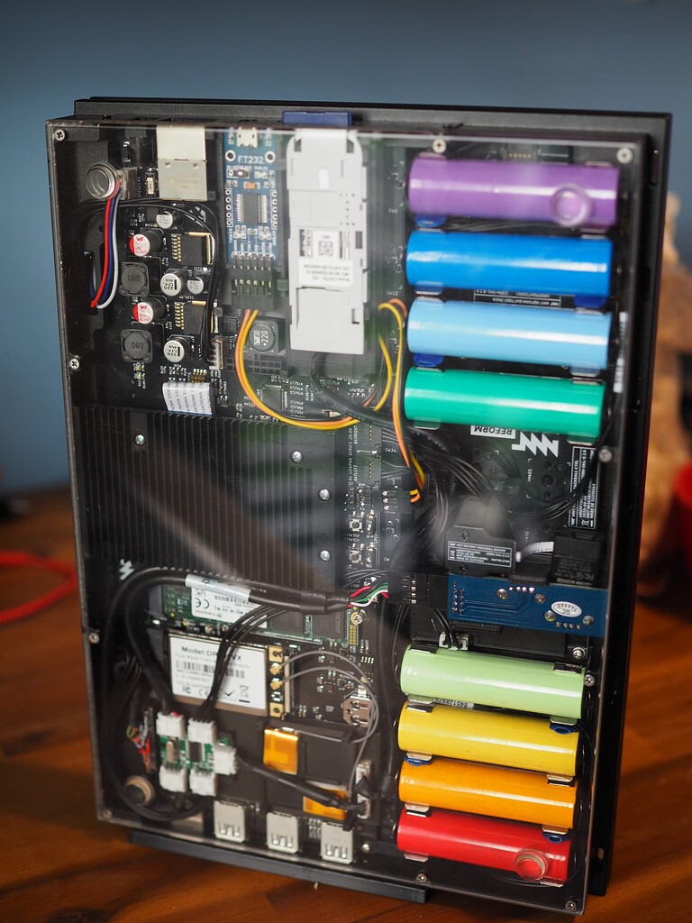 Finally: Rainbow battery sleeves (and another 3D printed side-panel ...